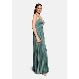 Vera Mont Damen Chiffonkleid "Damen mit V-Ausschnitt", gr&uuml;n, Gr. 34, Obermaterial: 100% Polyester. Futter: 100% Polyester, Kleider