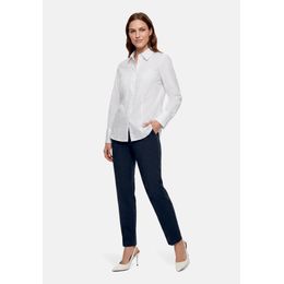 Betty Barclay Damen B&uuml;gelfaltenhose "Damen mit B&uuml;gelfalte", blau, Basic, Gr. 46, Obermaterial: 86% Polyester, 14% Elasthan, Hosen, Material