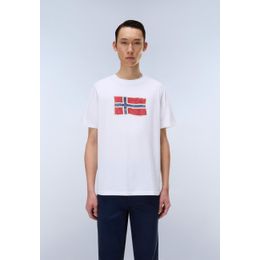 Napapijri Herren T-Shirtfancy fx1, Gr. XXL, Obermaterial: 100% Baumwolle, Shirts, mit Rundhalsausschnitt, Kurzarm, aus Baumwolle, gerader Abschluss