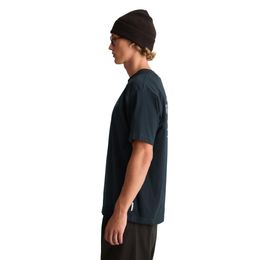 Marc O'Polo Herren T-Shirt "mit R&uuml;ckenprint"schwarz navy, Basic, Gr. M, MARC O'POLO DENIM, unifarben, Obermaterial: 100% Baumwolle, Shirts
