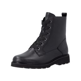 Remonte Damen Schn&uuml;rstiefelette "Remonte Stiefelette Leder", Gr. 43schwarz, Leder, Schuhe