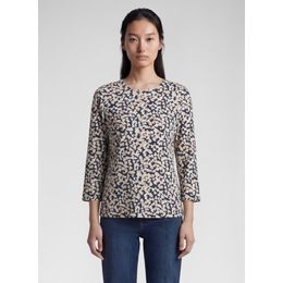 Rabe Damen Print-Shirt "T-Shirt", bunt, Gr. 52, gemustert, 92% Baumwolle, 8% Elasthan, Shirts