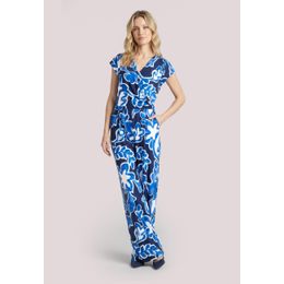 BETTY & CO BETTY & CO Damen Overall "Damen kurzarm", blau, Gr. 36, Obermaterial: 95% Polyester, 5% Elasthan, Overalls