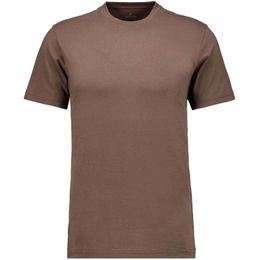 Ragman Herren Longshirt, braun, Gr. XXL, Jersey, Baumwolle, Shirts