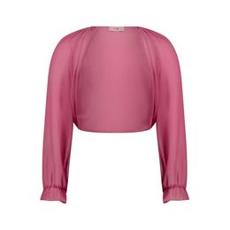 Vera Mont Damen Bolerojacke "Damen mit gekr&auml;useltem Ausschnitt", rosa, Gr. 40, Chiffon, Obermaterial: 100% Polyester, Jacken