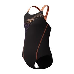 Speedo Kinder Badeanzug "f&uuml;r M&auml;dchen", orange, Gr. 152, Obermaterial: 80% Polyamid, 20% Elasthan. Futter: 100% Polyester, Badeanz&uuml;ge, f&uuml;r Kinder und