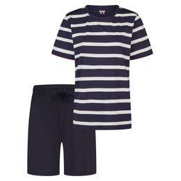 Ammann Pyjama 'Mix & Match' Damen Gr&ouml;&szlig;e XXXL dunkelblau Sommerkleid