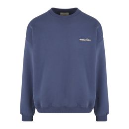 Damen Sweater "Another Cotton Lab", blau, Gr. XL, ANOTHER COTTON LAB, bedruckt, 90% Baumwolle, 10% Polyester, Sweatshirts
