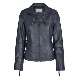 7eleven Lederjacke 'SEAna' Damen Gr&ouml;&szlig;e XS dunkelblau Sommerjacke