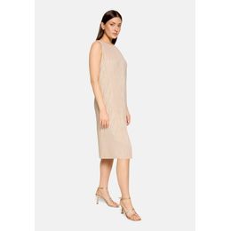 Betty Barclay Damen Chiffonkleid "Damen ohne Arm"grau beige, Gr. 46, Obermaterial: 100% Polyester. Futter: 95% Polyester. 5% Viskose, Kleider