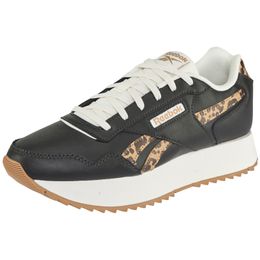 Reebok CLASSIC Damen Sneaker "REEBOK GLIDE RIPPLE DOUBLE", Gr. 38,5, schwarz, Leder, Synthetik, Schuhe
