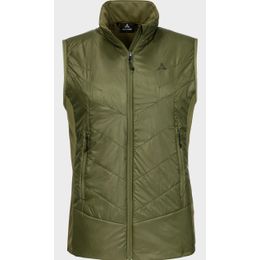 Sch&ouml;ffel SCH&Ouml;FFEL Damen Funktionsweste "Hybrid Vt Style Cascata WMS"6875, gr&uuml;n, Gr. 46, Oberstoff: 100% Nylon. Oberstoff Seitenteile: 100% Polyester. Futter: