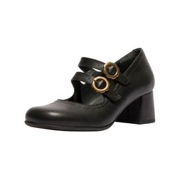 Fly London Damen Pumps "Fly London Pumps Leder", Gr. 40schwarz, Leder, Schuhe