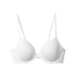 Damen B&uuml;gel-BH "LL FULL COVERAGE", Calvin Klein Underwear, Gr. 85, wei&szlig;, Obermaterial: 79% Polyamid, 21% Elasthan, unifarben, Basic, BHs, mit Logo an