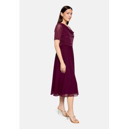 Vera Mont Damen Cocktailkleid "Damen im Glitzer-Look", lila, festlich, Gr. 50, Obermaterial: 100% Polyester. Futter: 100% Polyester, Kleider