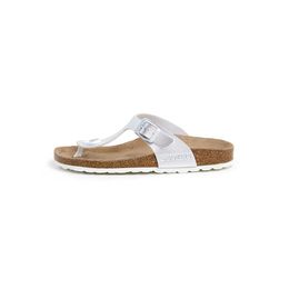 SABOKETS Zehentrenner in Silber - 35% | Gr&ouml;&szlig;e 37 | Damen-sandalen
