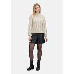 BETTY & CO BETTY & CO Damen Strickpullover "Damen mit Struktur", beige, Gr. 42, Strick, Obermaterial: 90% Polyacryl, 10% Wolle, Pullover