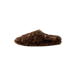 next Slippers female size 41/42 Brown / Light brown / Black
