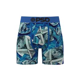 PSD Herren Boxershorts "PSD DEEP SEA FUNDS 5I BOXER", Gr. XL, blau, 88% Polyester, 12% Elasthan, Unterhosen