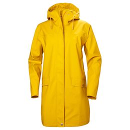 Helly Hansen Damen Wintermantel "W MOSS RAIN COAT", gelb, Gr. XL, Obermaterial: 100% Polyurethan, M&auml;ntel