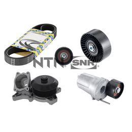 SNR Wasserpumpe + Keilrippenriemensatz kap850020 f&uuml;r BMW