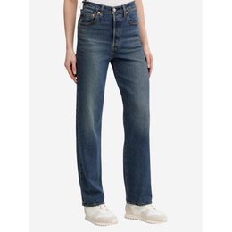 Levi's Levi's Jeans 'Ribcage Straight Ankle' Damen Gr&ouml;&szlig;e 24 dunkelblau
