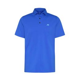 MEYER Herren T-Shirt "Tiger", blau, Gr. L, uni, Obermaterial: 90% Polyamid PA. 10% Elasthan EL., Shirts, mit UV-Schutz, aus der Golf Serie