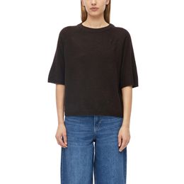 s.Oliver Damen Strickpulloverbraun, Gr. 46, unifarben, Strick, Obermaterial: 60% Polyacryl, 22% Polyester, 10% Alpaka, 8% Polyamid, Pullover,