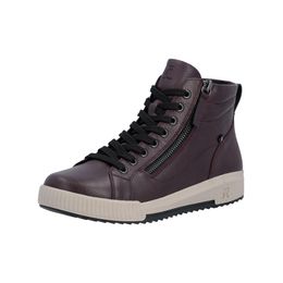 Rieker Damen Sneaker "Rieker Sneaker Glattleder", Gr. 43, braun, Glattleder, Schuhe