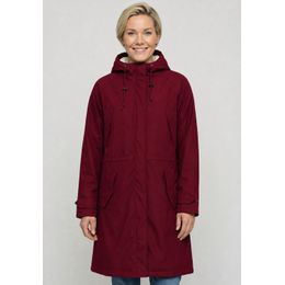 Derbe Damen Regenmantel "Tildaholm", rot, Gr. 38, Obermaterial: 100% Polyester. F&uuml;llmaterial: 100% Polyester. Futter: 100% Polyester, M&auml;ntel,