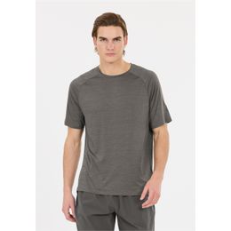 Virtus Herren T-Shirt "Souni", grau, Gr. S, unifarben, 90% Polyester, 10% Elasthan, Shirts, 4-Wege Stretch