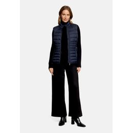 Betty Barclay Damen Strickweste "Damen mit Stehkragen"dunkelblau, Gr. 40, Obermaterial: 100% Polyester. F&uuml;llung: 100% Polyester, Westen