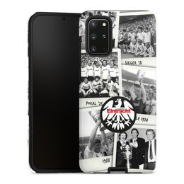 DeinDesign Galaxy S20 Plus Handy Panzer Handyh&uuml;lle robuste Outdoor H&uuml;lle Schutzh&uuml;lle matt Retro Official Licensed Product Eintracht Frankfurt Tough Case
