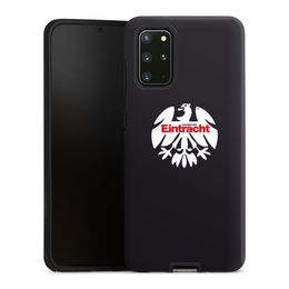DeinDesign Galaxy S20 Plus Handy Panzer Handyh&uuml;lle robuste Outdoor H&uuml;lle Schutzh&uuml;lle matt Eagle Retro Logo Tough Case
