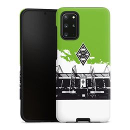 DeinDesign Galaxy S20 Plus Handy Panzer Handyh&uuml;lle robuste Outdoor H&uuml;lle Schutzh&uuml;lle matt Merchandise Borussia M&ouml;nchengladbach Stadium Tough Case