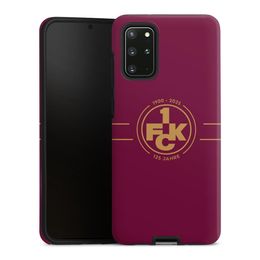 DeinDesign Galaxy S20 Plus Handy Panzer Handyh&uuml;lle robuste Outdoor H&uuml;lle Schutzh&uuml;lle matt 1. Fc Kaiserslautern Official Licensed Product 125 Jahre Tough Case