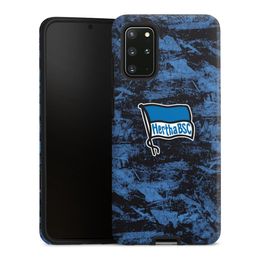 DeinDesign Galaxy S20 Plus Handy Panzer Handyh&uuml;lle robuste Outdoor H&uuml;lle Schutzh&uuml;lle matt Flag Hertha Bsc Logo Tough Case