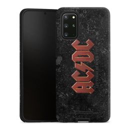 DeinDesign Galaxy S20 Plus Handy Panzer Handyh&uuml;lle robuste Outdoor H&uuml;lle Schutzh&uuml;lle matt Acdc Merchandise Logo Tough Case
