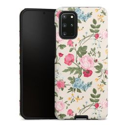 DeinDesign Galaxy S20 Plus Handy Panzer Handyh&uuml;lle robuste Outdoor H&uuml;lle Schutzh&uuml;lle matt Ornament Flowers Vintage Tough Case
