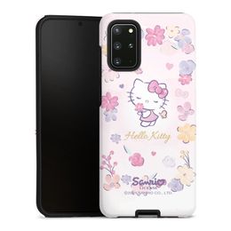 DeinDesign Galaxy S20 Plus Handy Panzer Handyh&uuml;lle robuste Outdoor H&uuml;lle Schutzh&uuml;lle matt Water Colour Hello Kitty Merchandise Tough Case