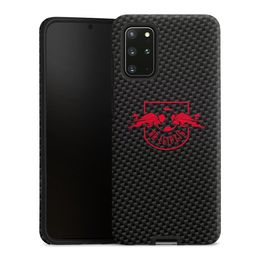 DeinDesign Galaxy S20 Plus Handy Panzer Handyh&uuml;lle robuste Outdoor H&uuml;lle Schutzh&uuml;lle matt Rb Leipzig Official Licensed Product Carbon Tough Case