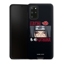 DeinDesign Galaxy S20 Plus Handy Panzer Handyh&uuml;lle robuste Outdoor H&uuml;lle Schutzh&uuml;lle matt Naruto Shippuden Manga Itachi Uchiha Tough Case