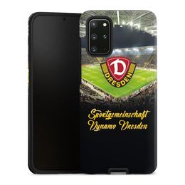 DeinDesign Galaxy S20 Plus Handy Panzer Handyh&uuml;lle robuste Outdoor H&uuml;lle Schutzh&uuml;lle matt Sg Dynamo Dresden Sgd Official Licensed Product Tough Case