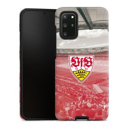 DeinDesign Galaxy S20 Plus Handy Panzer Handyh&uuml;lle robuste Outdoor H&uuml;lle Schutzh&uuml;lle matt Stadium Vfb Stuttgart Official Licensed Product Tough Case