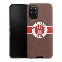 DeinDesign Galaxy S20 Plus Handy Panzer Handyh&uuml;lle robuste Outdoor H&uuml;lle Schutzh&uuml;lle matt Fc St. Pauli Logo Official Licensed Product Tough Case