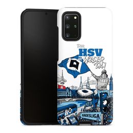 DeinDesign Galaxy S20 Plus Handy Panzer Handyh&uuml;lle robuste Outdoor H&uuml;lle Schutzh&uuml;lle matt Ascent Hamburger Sv Official Licensed Product Tough Case