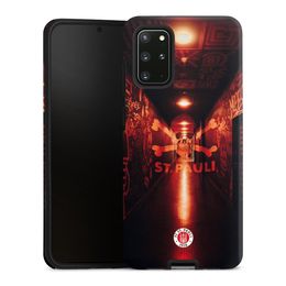 DeinDesign Galaxy S20 Plus Handy Panzer Handyh&uuml;lle robuste Outdoor H&uuml;lle Schutzh&uuml;lle matt Fc St. Pauli Official Licensed Product Tough Case