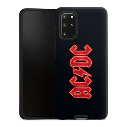 DeinDesign Galaxy S20 Plus Handy Panzer Handyh&uuml;lle robuste Outdoor H&uuml;lle Schutzh&uuml;lle matt Official Licensed Product Acdc Logo Tough Case