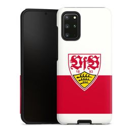 DeinDesign Galaxy S20 Plus Handy Panzer Handyh&uuml;lle robuste Outdoor H&uuml;lle Schutzh&uuml;lle matt Vfb Stuttgart Logo Official Licensed Product Tough Case