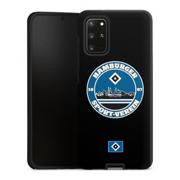 DeinDesign Galaxy S20 Plus Handy Panzer Handyh&uuml;lle robuste Outdoor H&uuml;lle Schutzh&uuml;lle matt Hsv Logo Hamburger Sv Tough Case